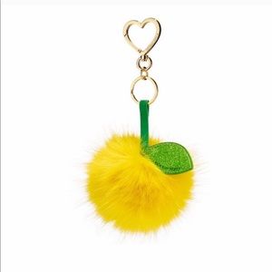 Victoria's Secret | Accessories | Victorias Secret Fuzzy Lemon Keychain ...